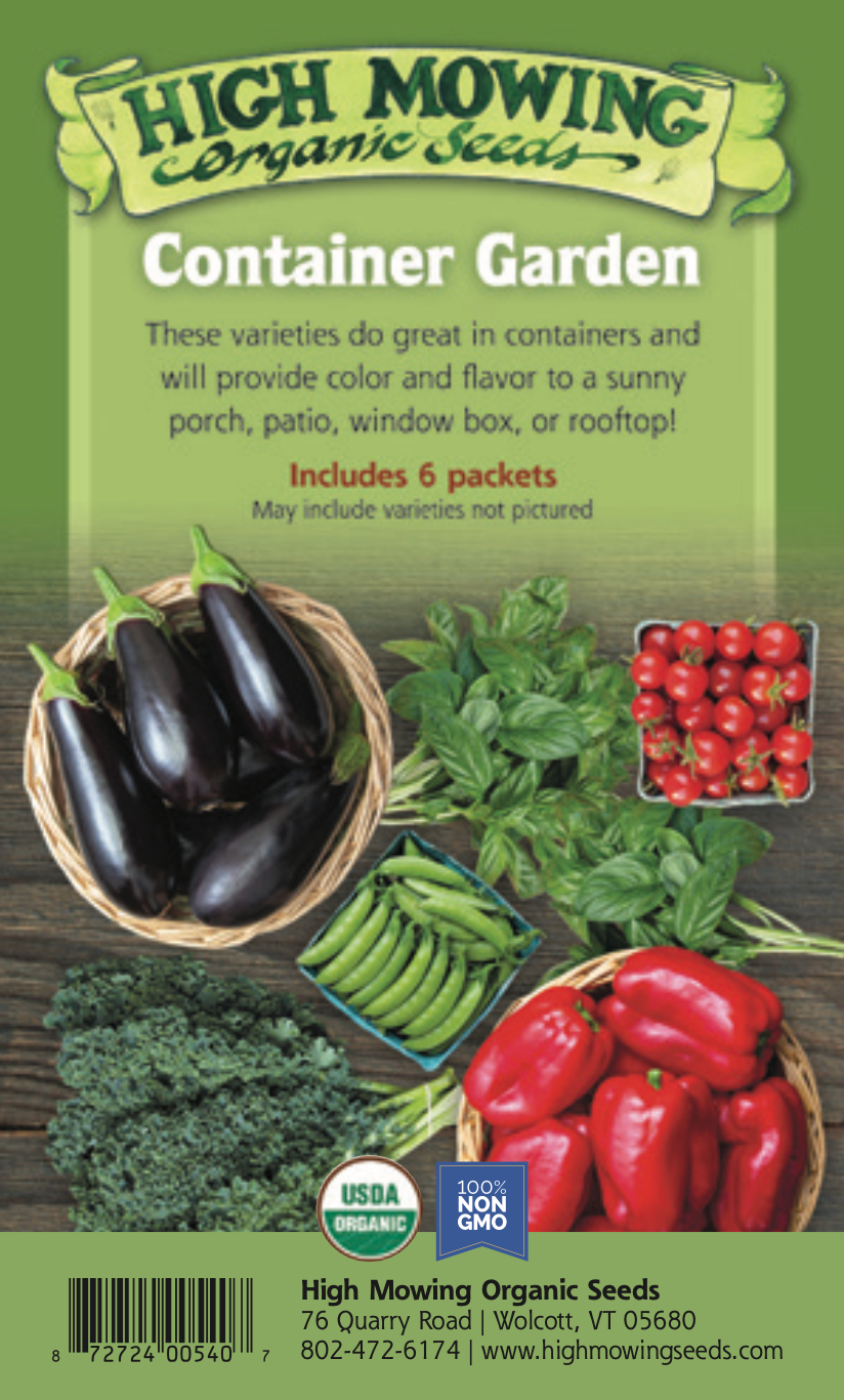 Container Garden | Steampunk Farms Seeds Fundraiser